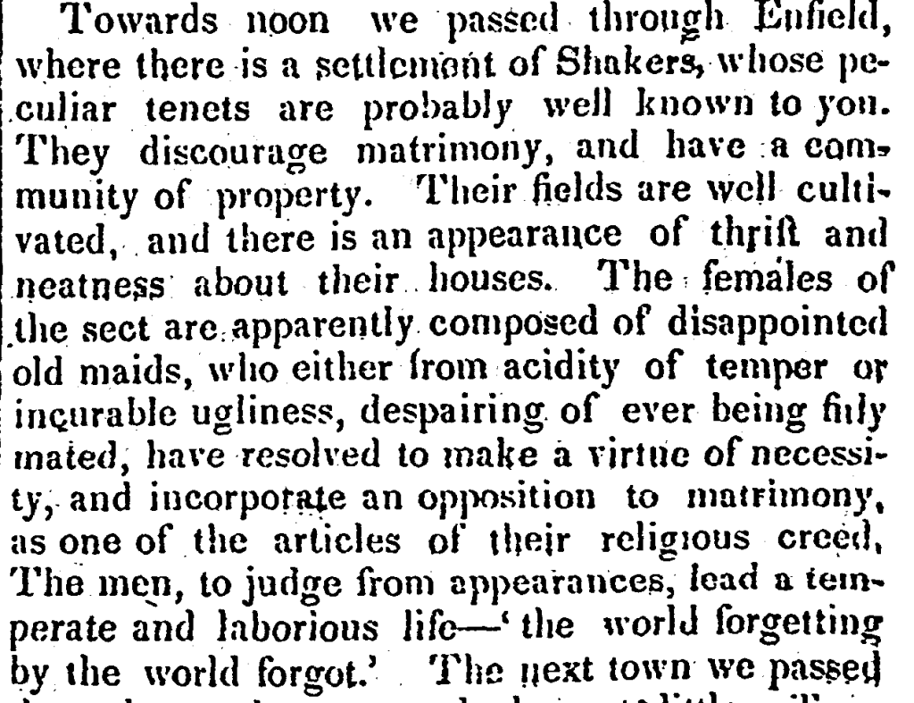 World's People and the Shakers - Enfield Shaker Museum